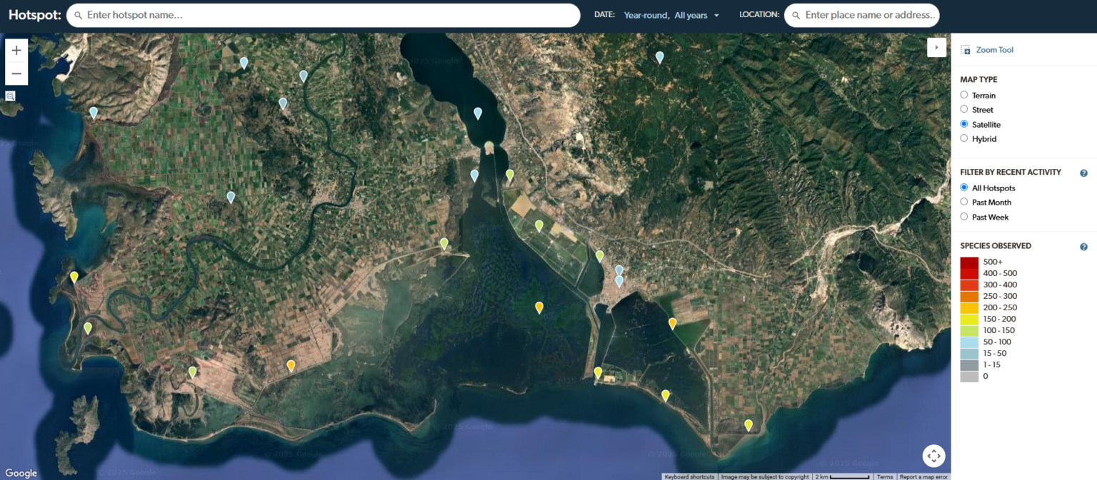 All you need to know about eBird Hotspots! - eBird Greece