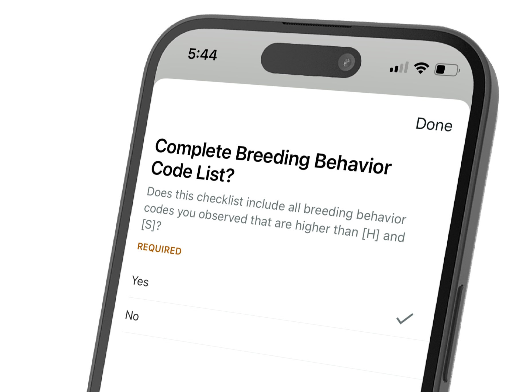 The "Complete Breeding Code List" Question - California Bird Atlas
