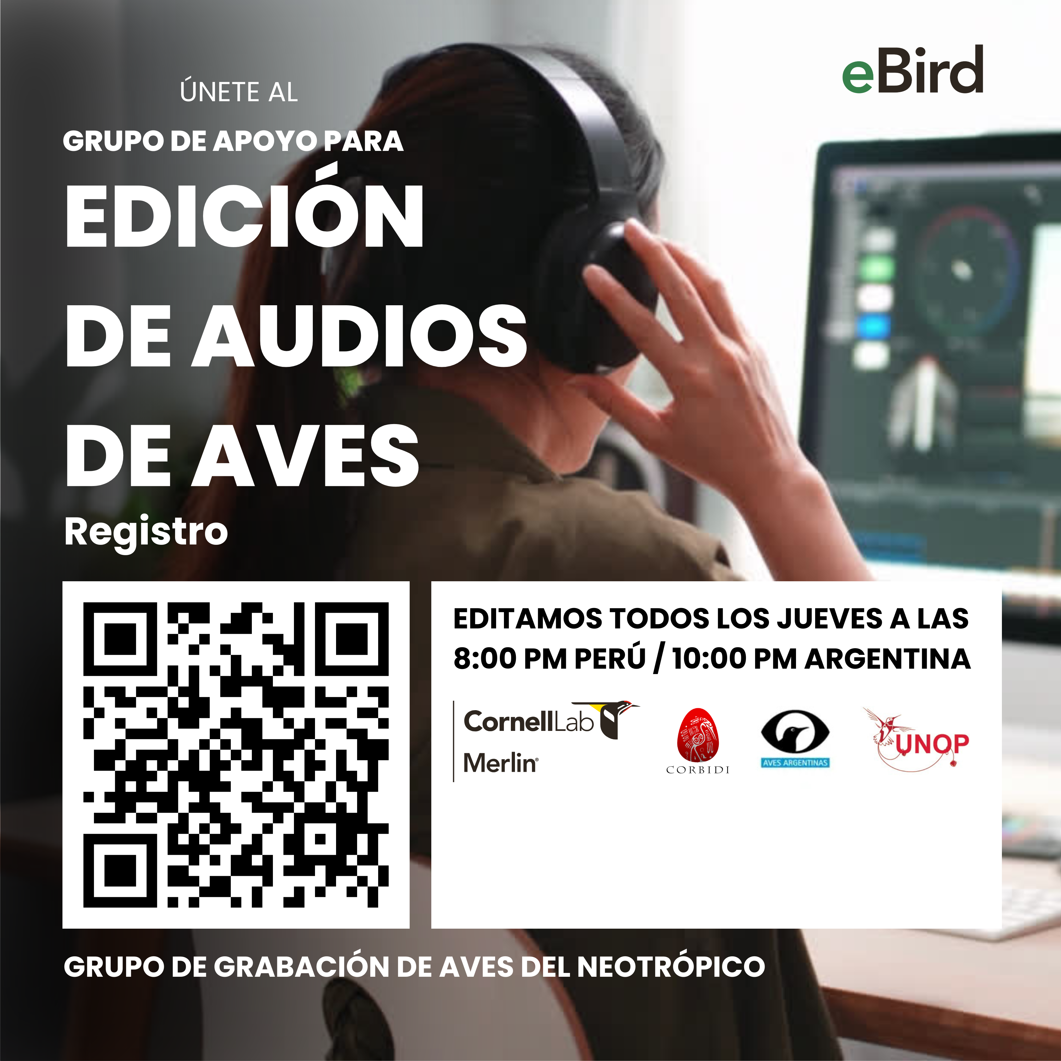 Las aves y sus cantos: el reto de eBird durante la Feria de Aves de Sudamérica - eBird Peru