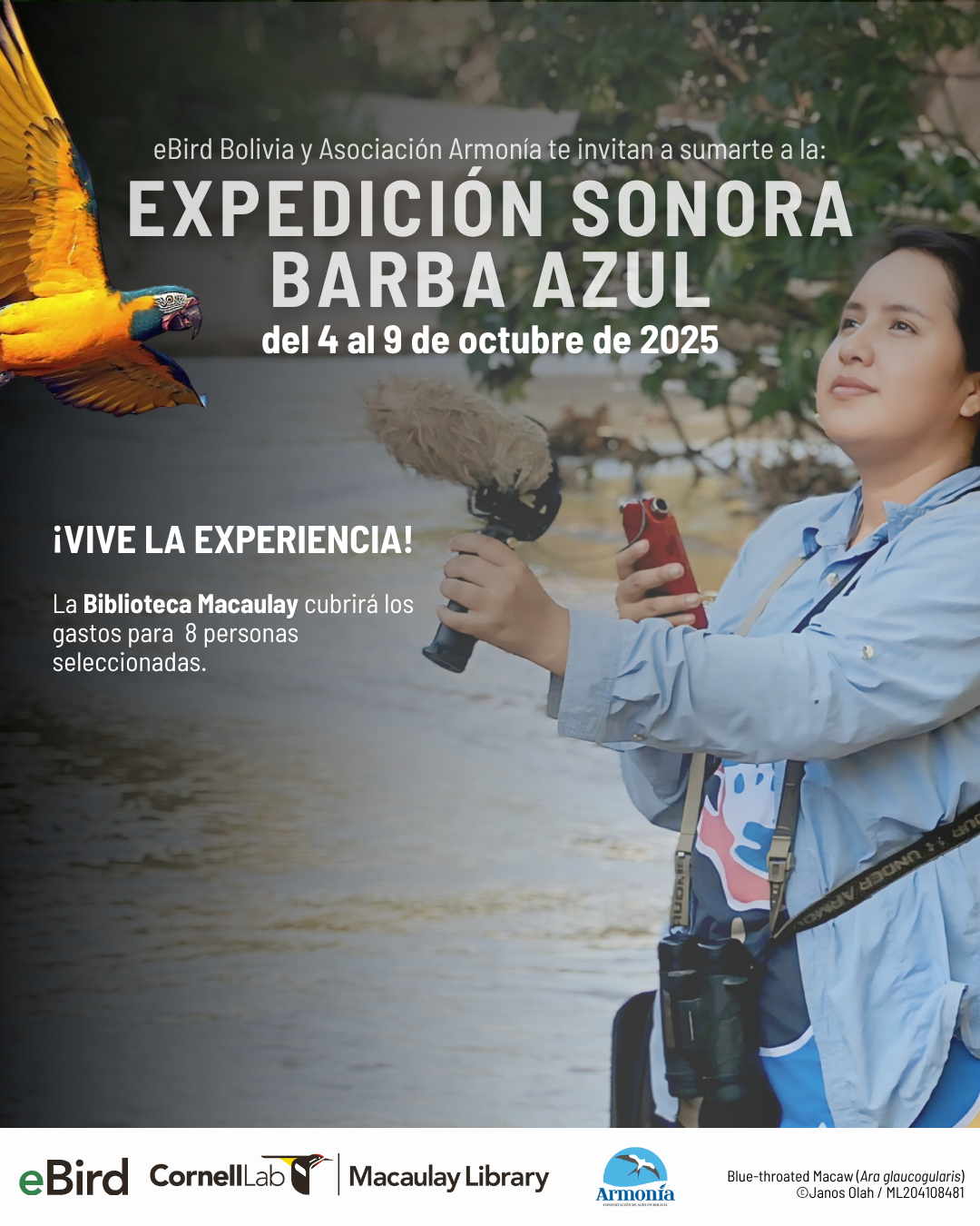 Participación de eBird Central y eBird Bolivia en la XIV Feria Sudamericana de Aves – La Paz ...