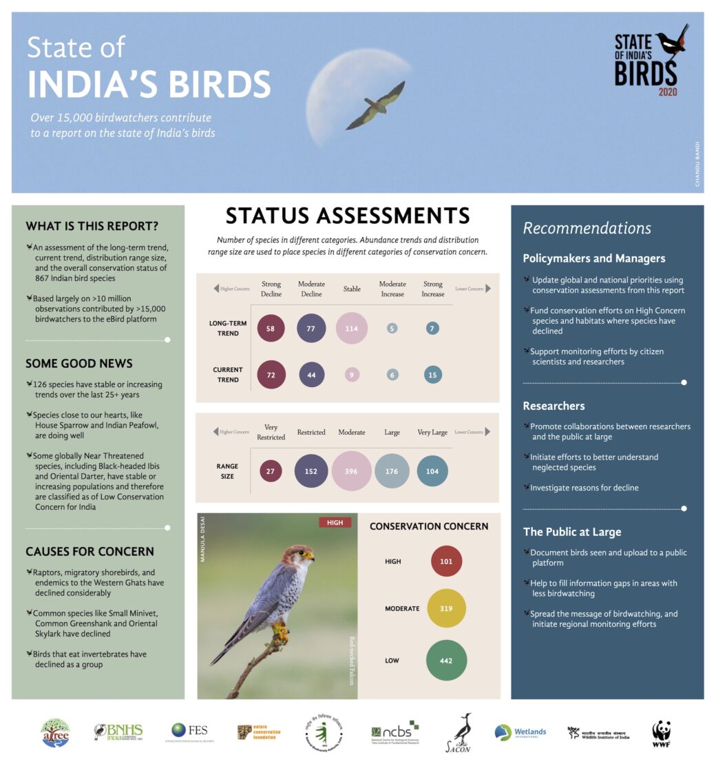 First comprehensive assessment of India's birds uses eBird data - eBird