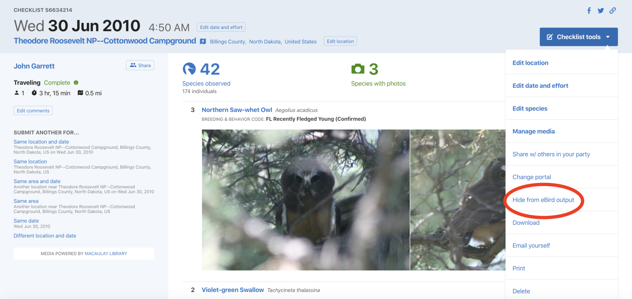 Privacy in eBird and how to protect your data - eBird