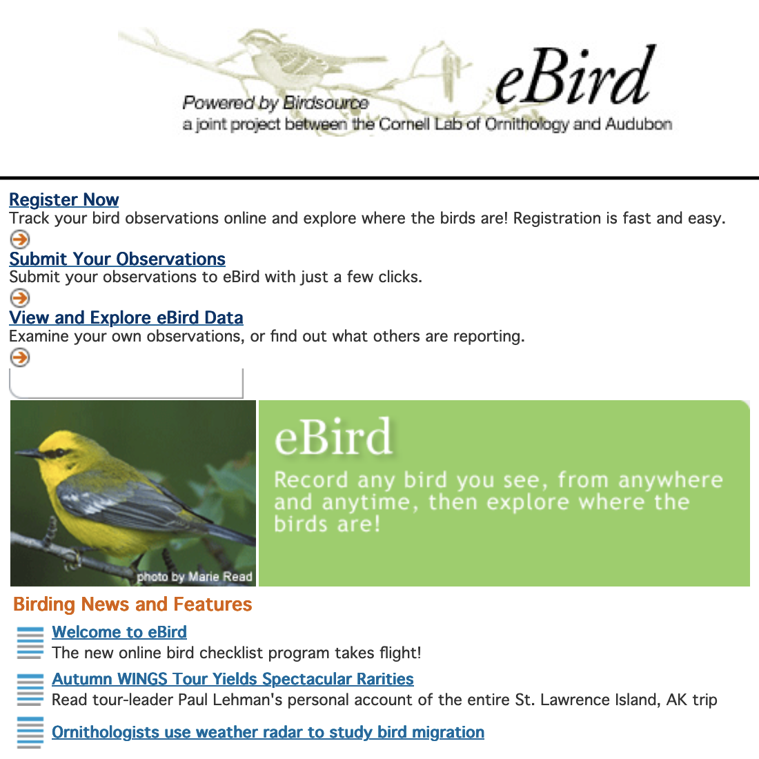 Celebrating eBird’s 20th Anniversary - eBird