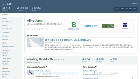 eBird - Discover a new world of birding...