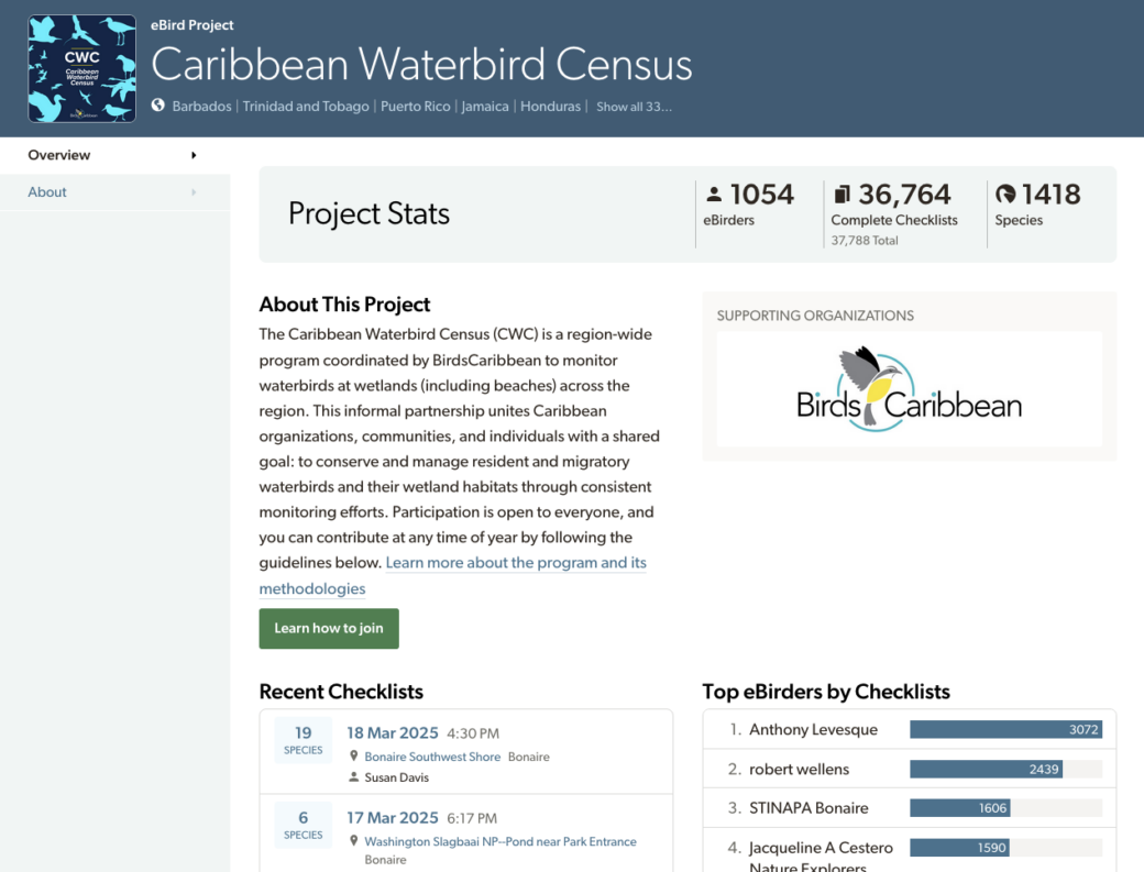 Introducing eBird Projects - eBird