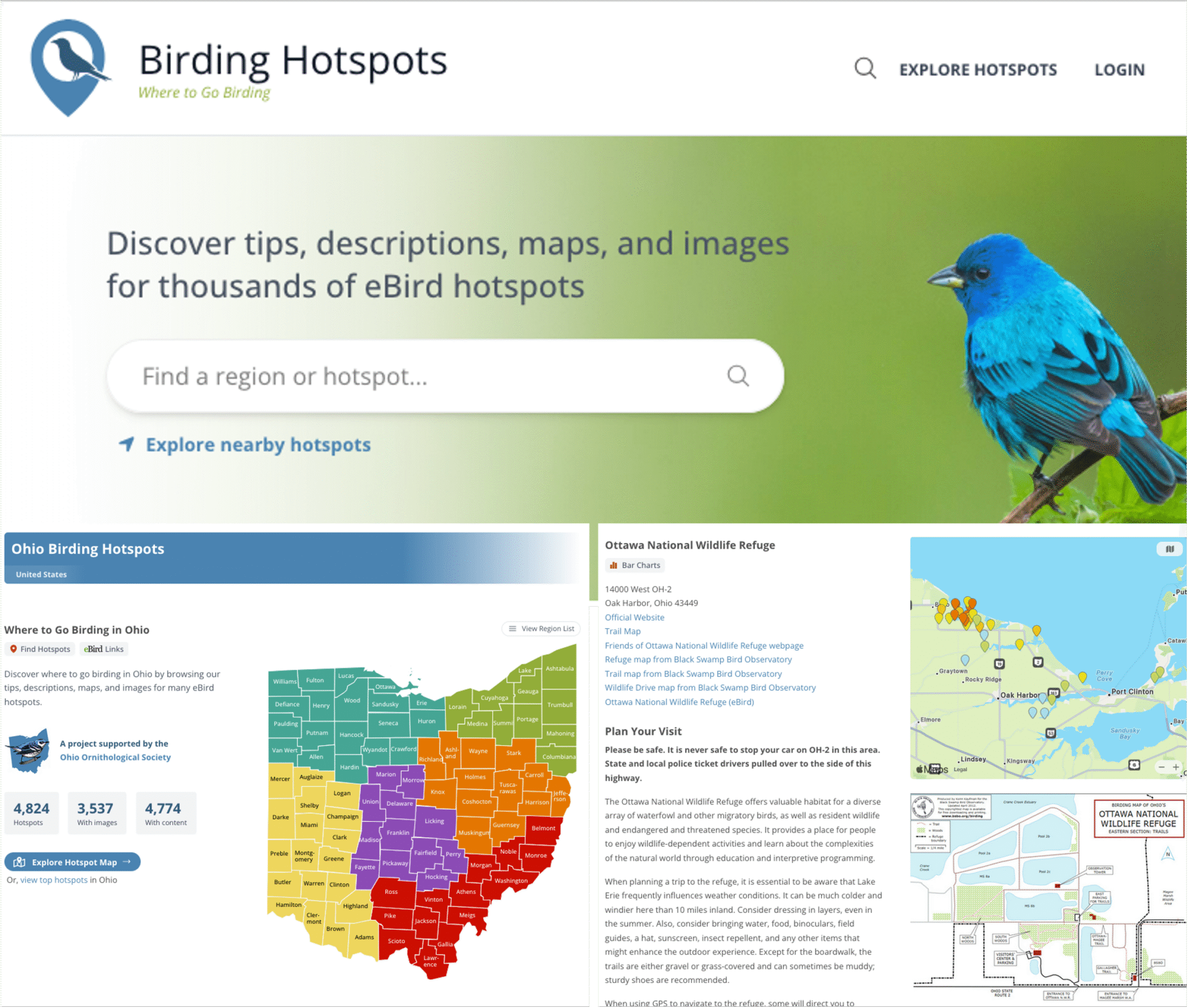 Community-sourced Hotspot Descriptions and Hotspot Groups are Here - eBird