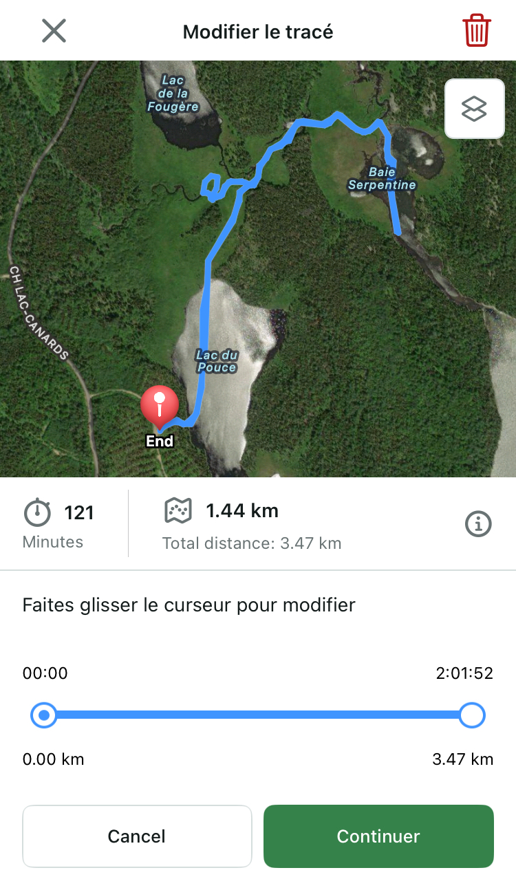 Un suivi des distances plus simple et plus précis dans l’application ...