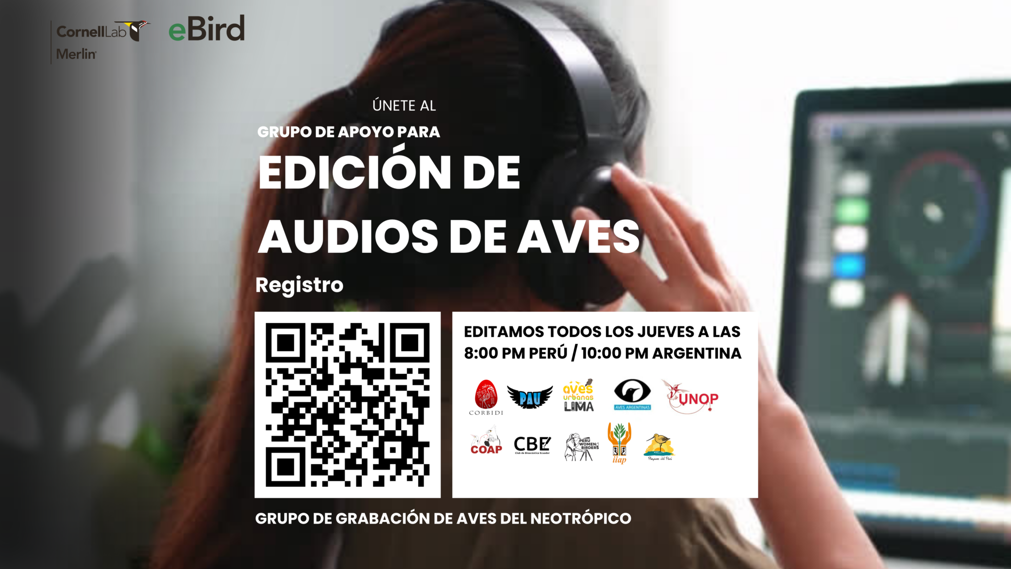 Prepare-se: Concurso e Desafio de Vocalizações de Aves - eBird Brazil