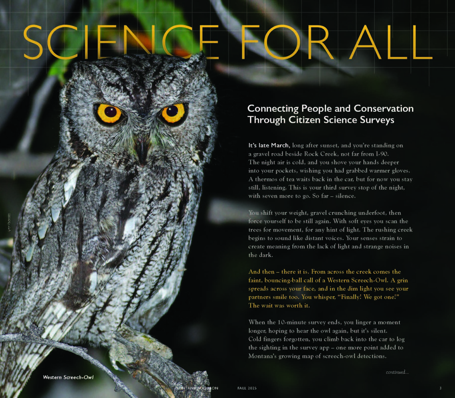Science for All: Connecting People and Conservation Through Citizen ...