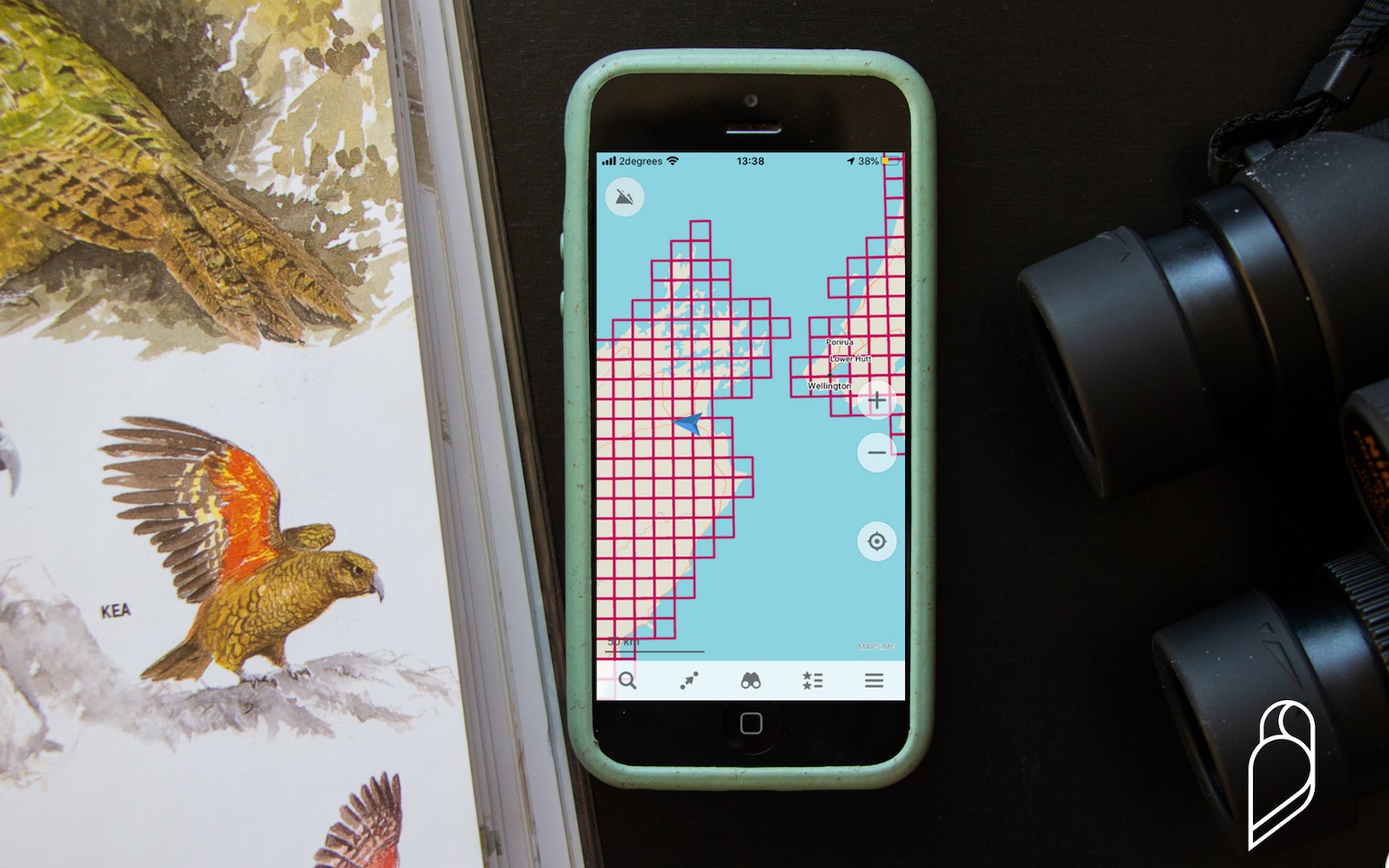 Maps.Me - New Zealand Bird Atlas