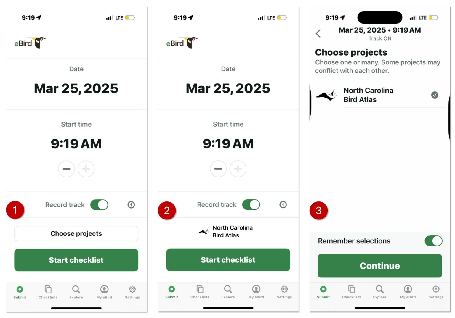 Update eBird for the Upcoming Breeding Season! - North Carolina Bird Atlas